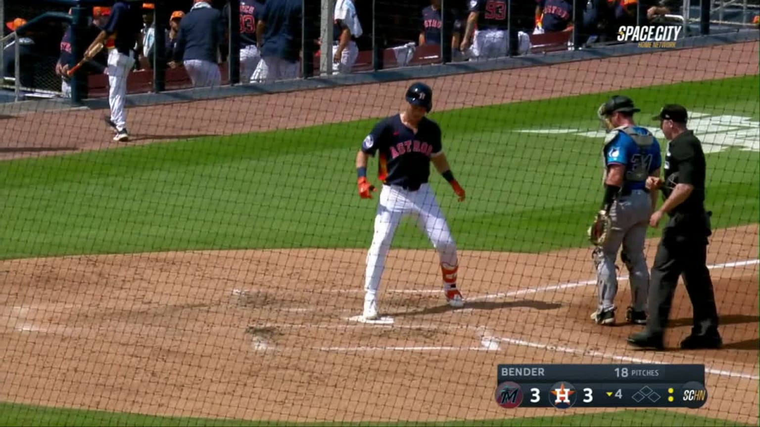 Zach Dezenzo's first home run of Spring Training | 03/09/2025 | MLB.com