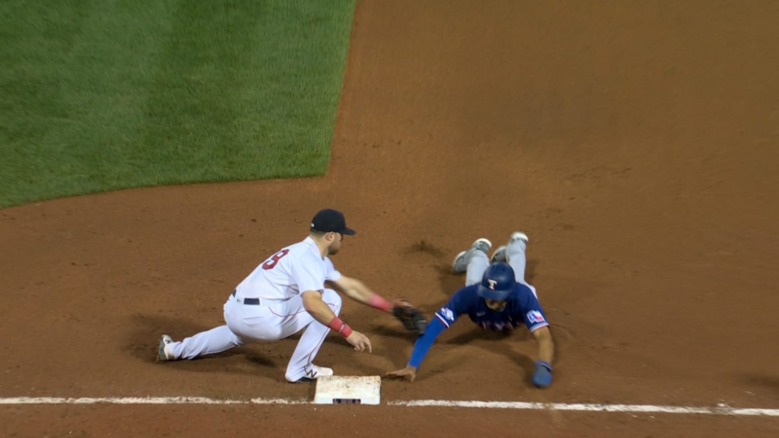 Tyler Danish picks off Bubba Thompson at first | 09/02/2022 | Boston ...