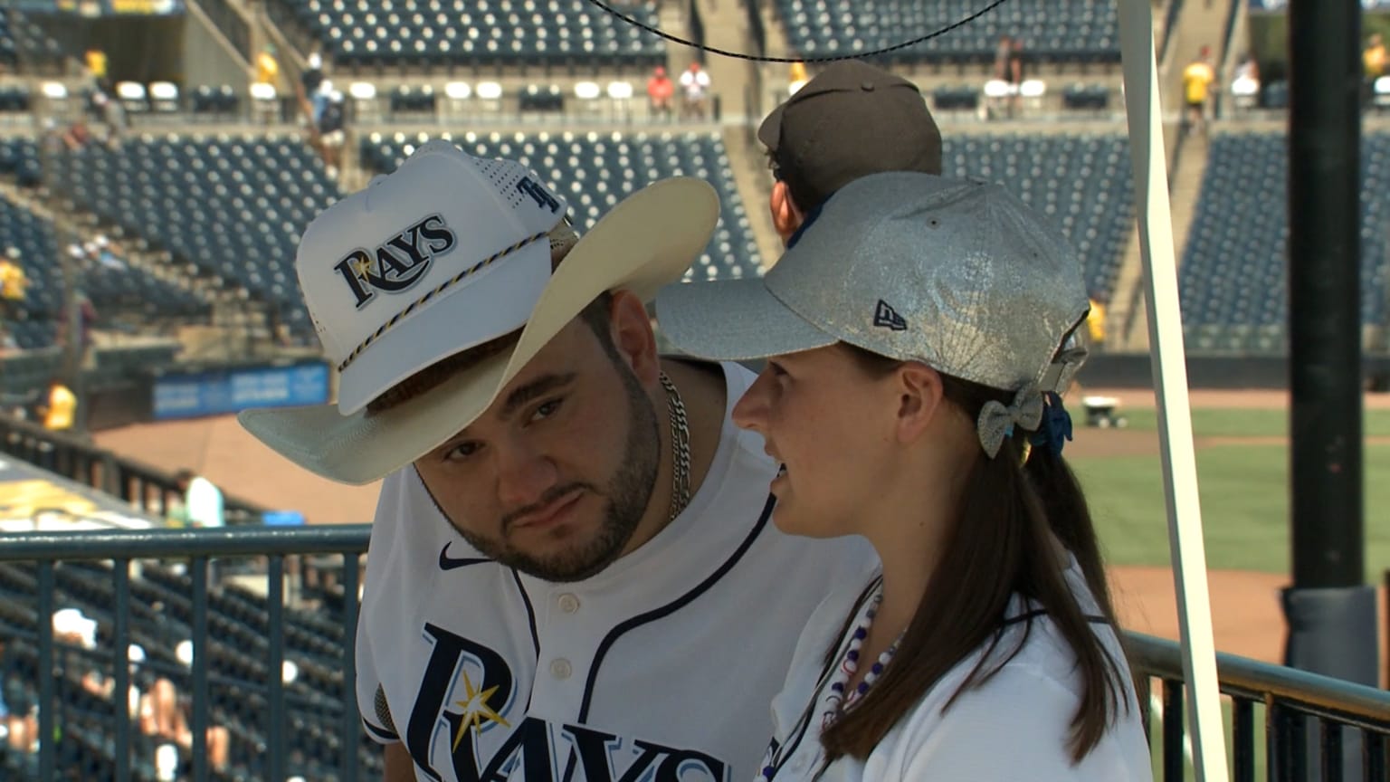 Rays host stars from 'Love on the Spectrum' | 07/20/2025 | Tampa Bay Rays