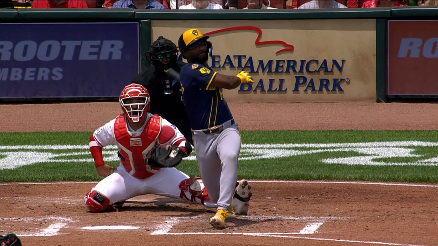 Andruw Monasterio's RBI single | 06/04/2025 | Milwaukee Brewers