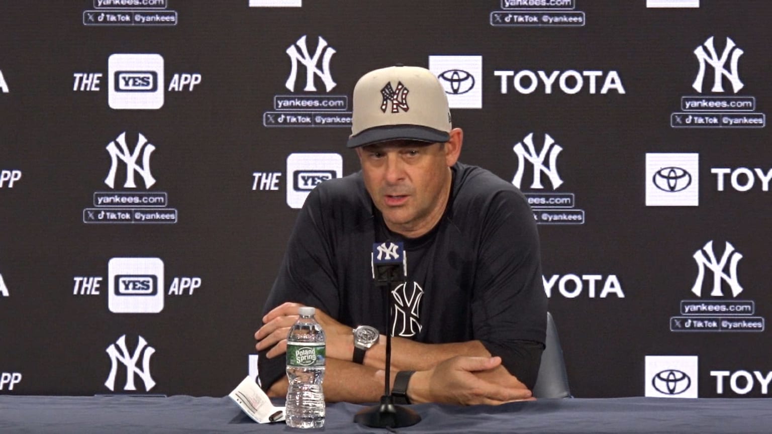 Aaron Boone discusses the Yankees' 8-4 loss | 07/04/2024 | New York Yankees