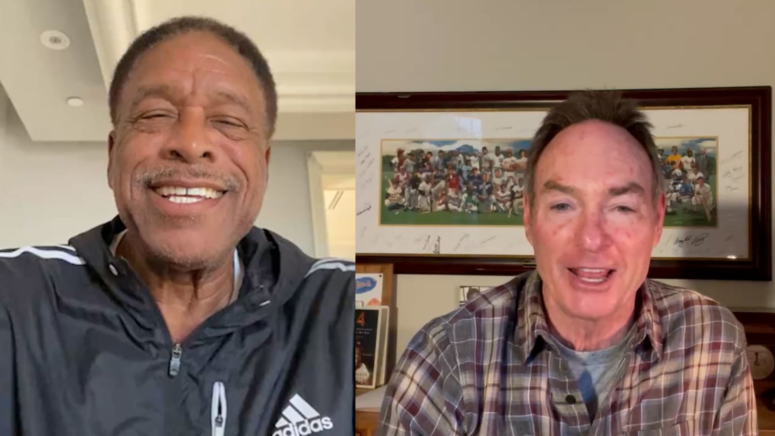 Dave Winfield and Paul Molitor congratulate Joe Mauer | 01/24/2024 ...