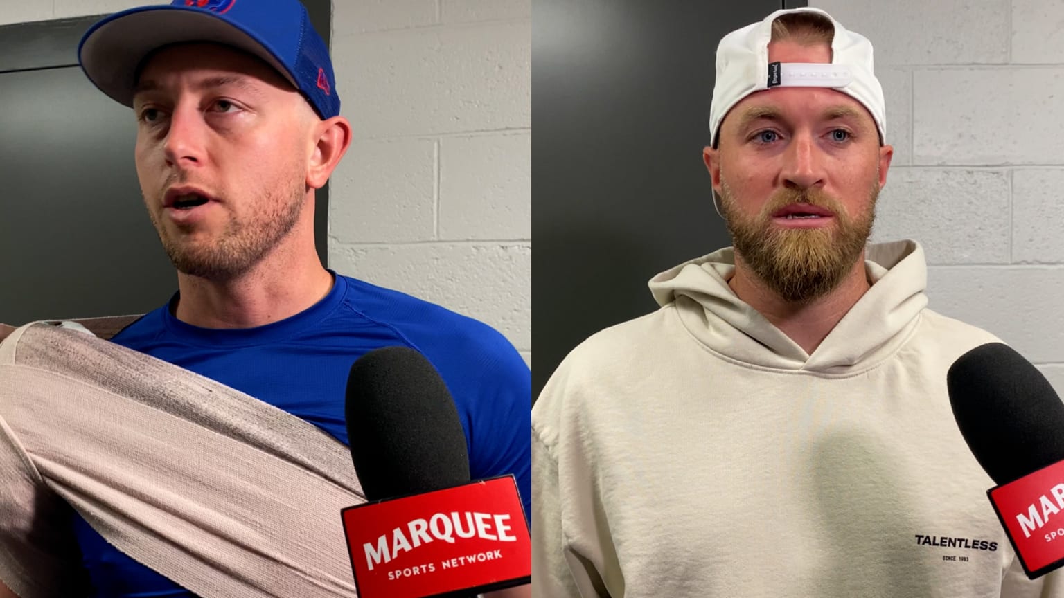 Adrian Sampson, Tucker Barnhart react after 5-1 loss | 03/18/2023 ...