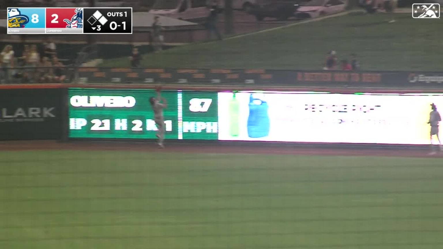 Nick Dalesandro makes an incredible leaping catch | 05/06/2023 | MLB.com