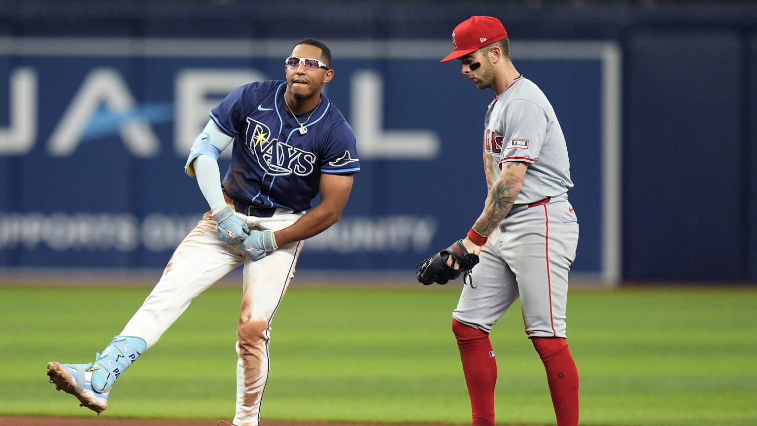 Richie Palacios' game-tying double | 04/16/2024 | Tampa Bay Rays