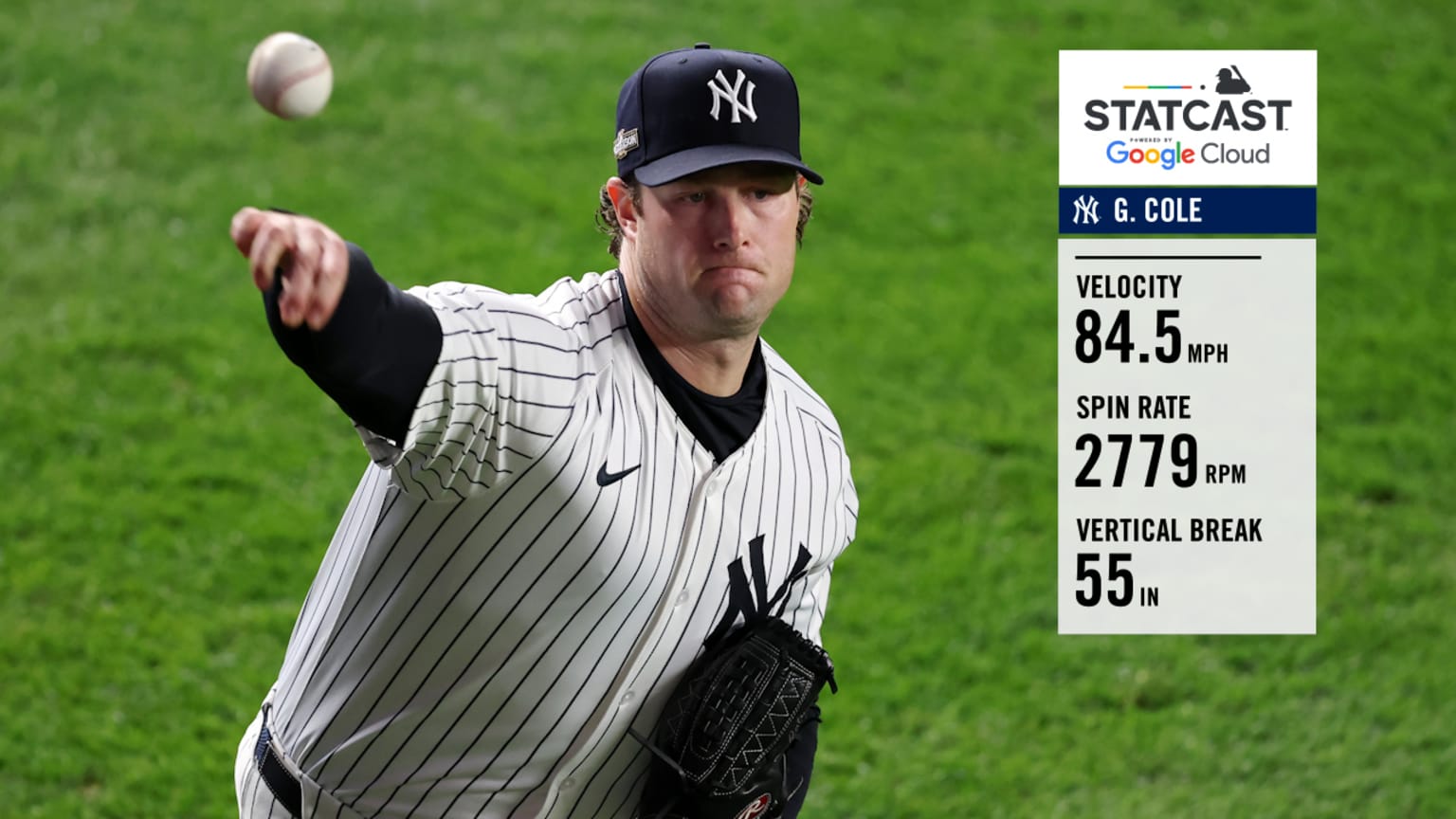 Gerrit Cole uses offspeed pitches to escape jam | 10/15/2024 | Tampa ...