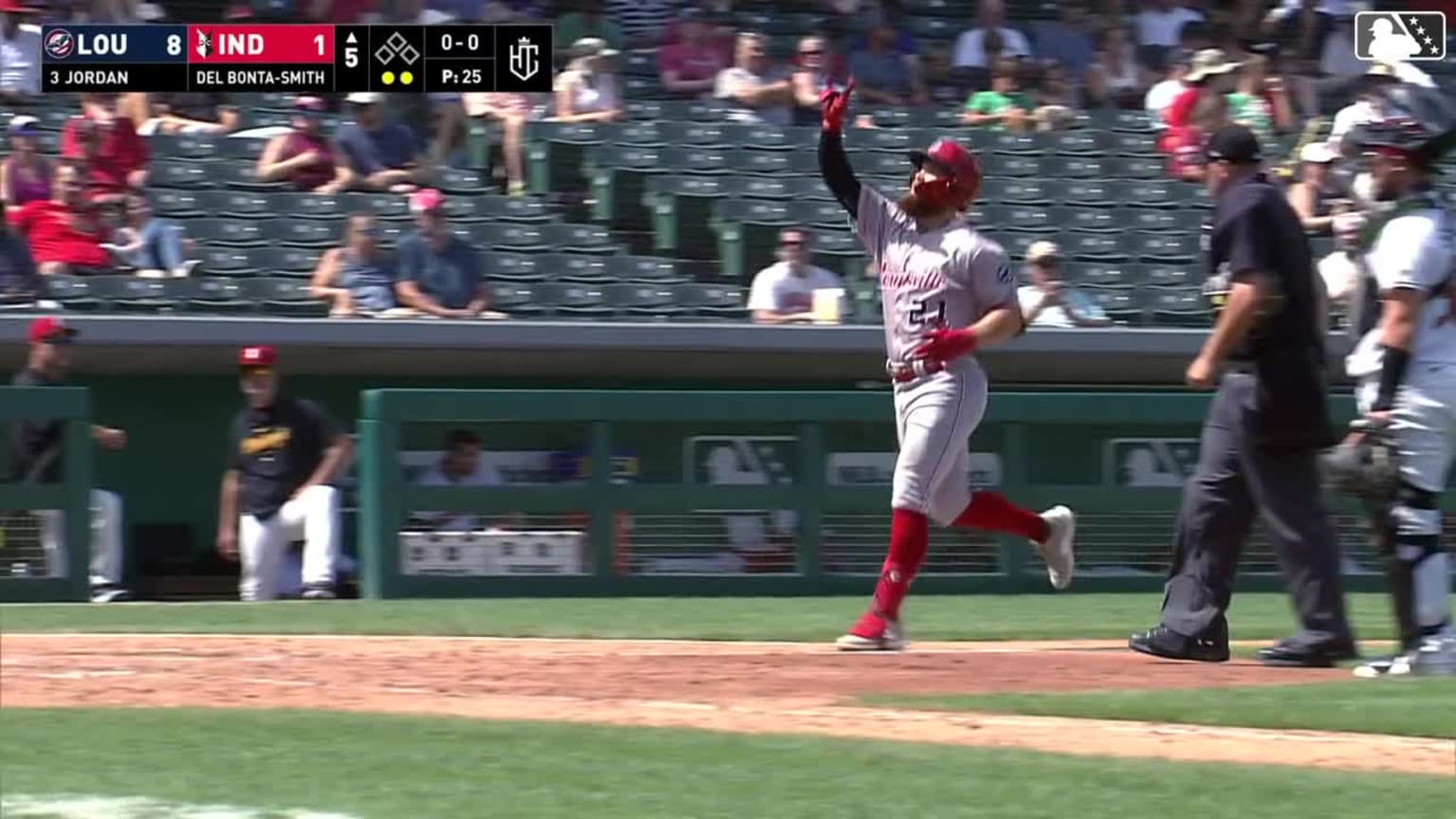 Blake Dunn's two-run home run | 09/01/2024 | Cincinnati Reds