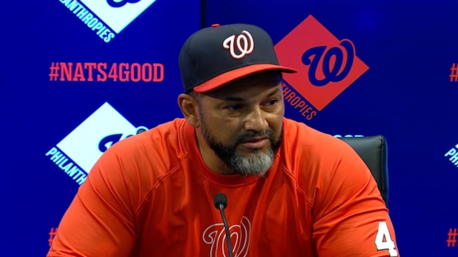 Dave Martinez on Nationals' 12-3 loss to Padres | 07/24/2024 ...