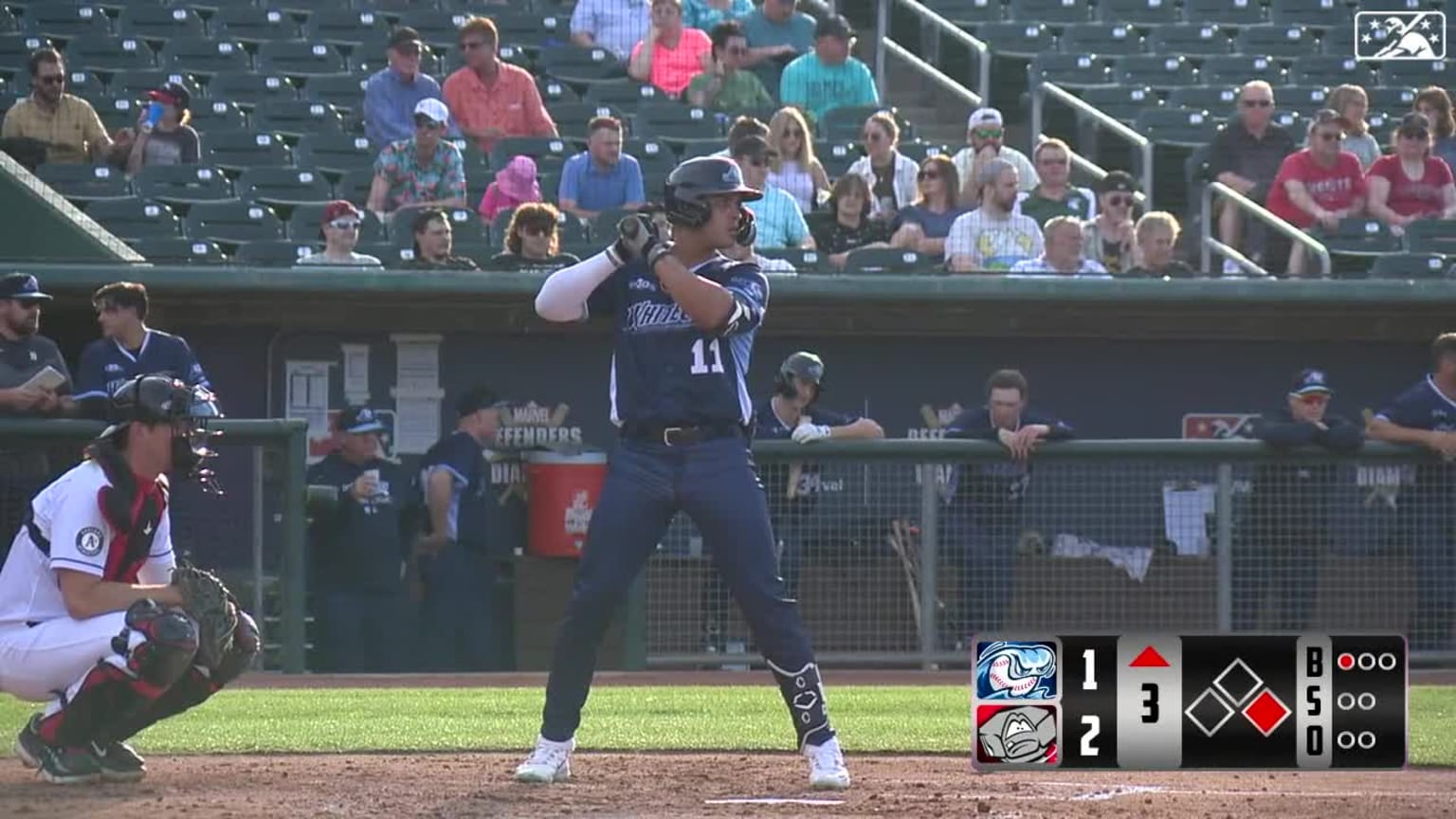 Robert Campos smokes a two-run home run in the 3rd | 04/14/2023 | MLB.com