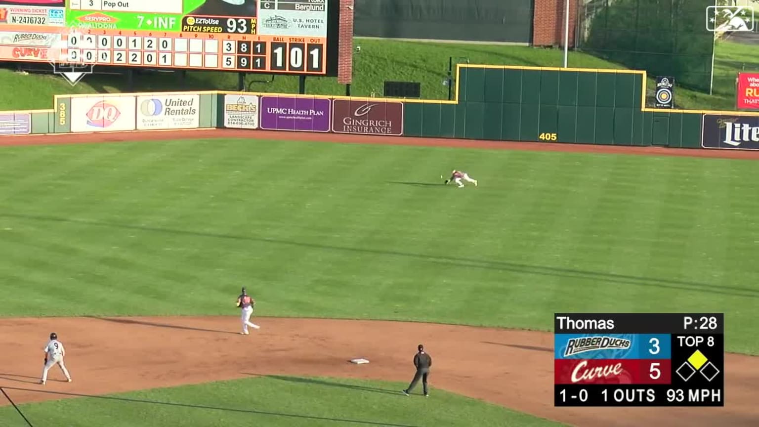 Matt Gorski makes a stellar diving catch in center | 05/13/2023 | MLB.com