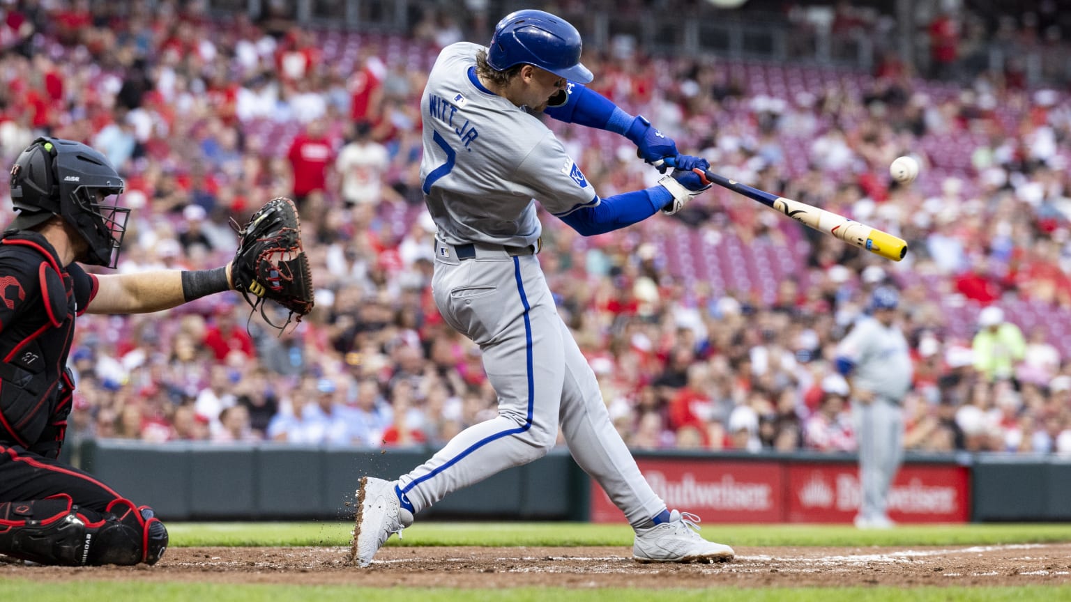 Bobby Witt Jr.'s three-hit game | 08/16/2024 | Kansas City Royals