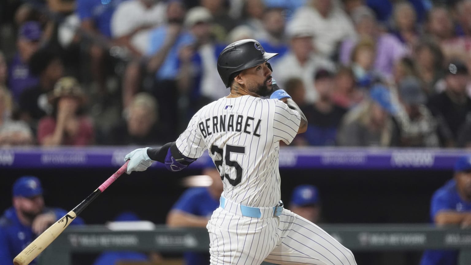 Warming Bernabel's RBI base hit | 08/05/2025 | Colorado Rockies