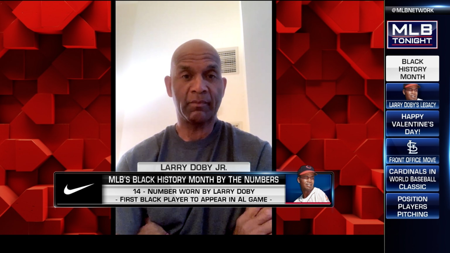 Larry Doby Jr. talks about his father, Larry Doby Sr. | 02/15/2023 ...