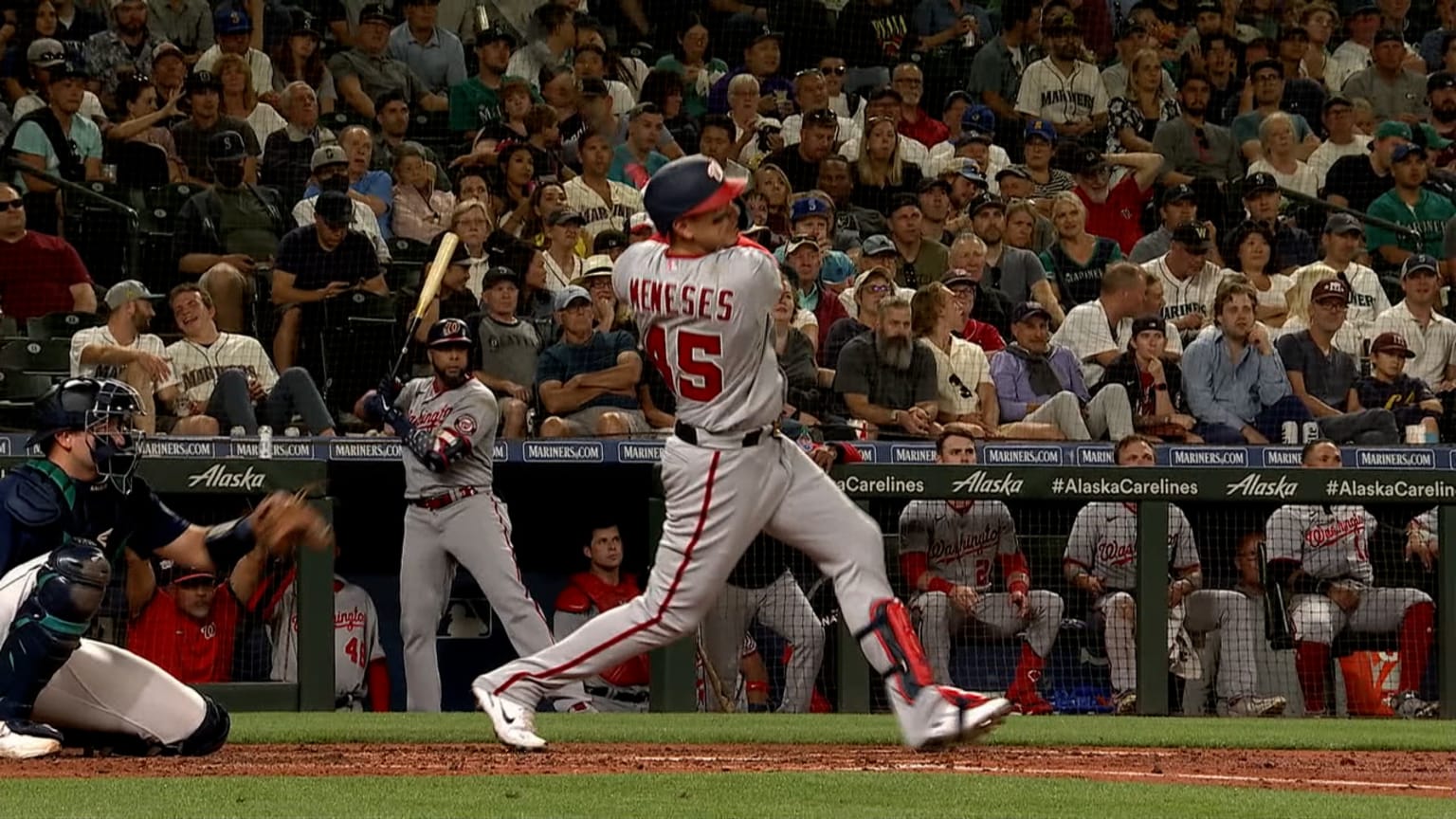 Joey Meneses cracks a solo homer to dead center field | 08/23/2022 ...