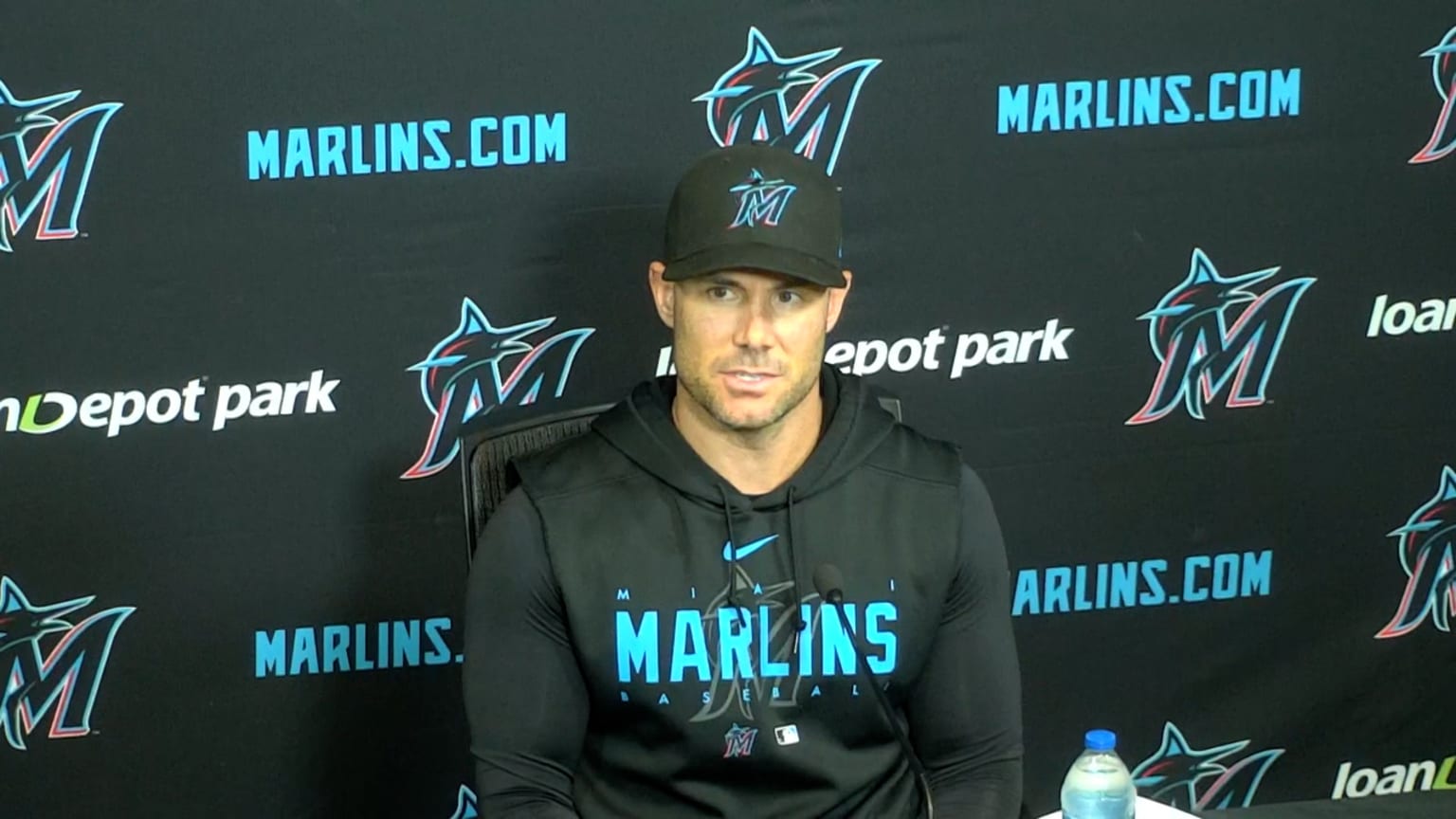 Skip Schumaker discusses the Marlins' 4-2 loss | 07/31/2023 | Miami Marlins