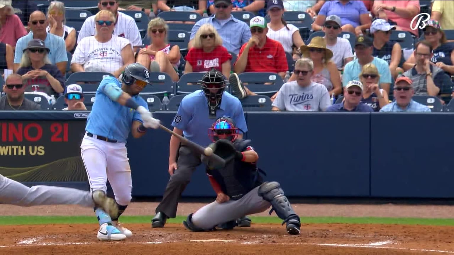 Jonathan Aranda cranks two-run homer in the 5th | 03/13/2024 | Tampa ...
