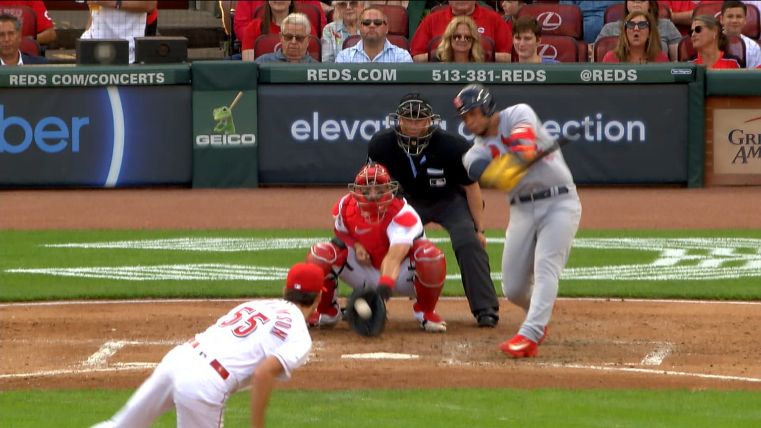 Brandon Williamson K's Willson Contreras in the 3rd | 05/22/2023 ...