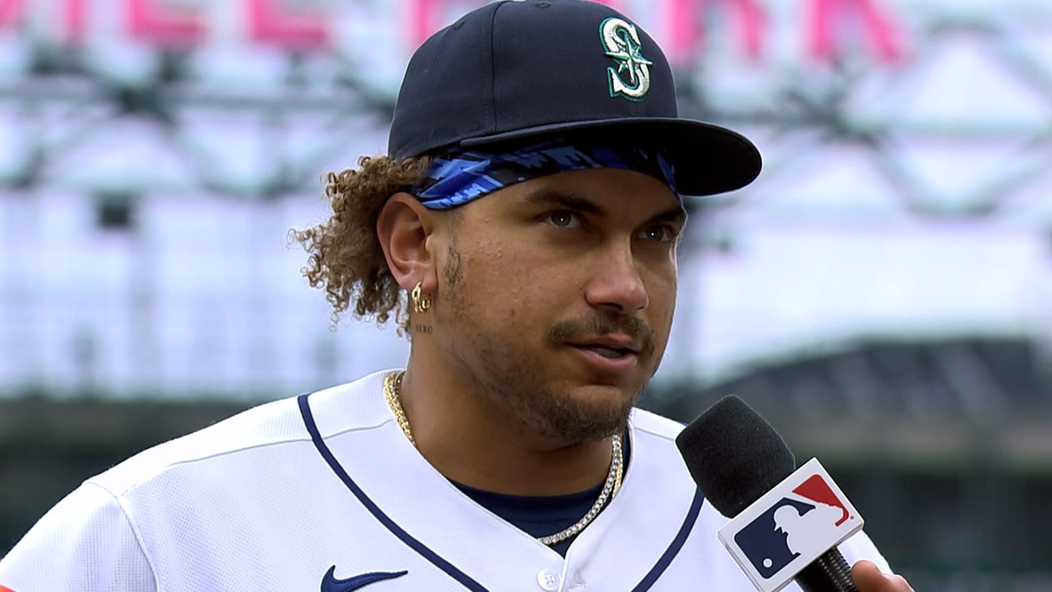 Josh Naylor on his two-homer game | 04/13/2026 | MLB.com