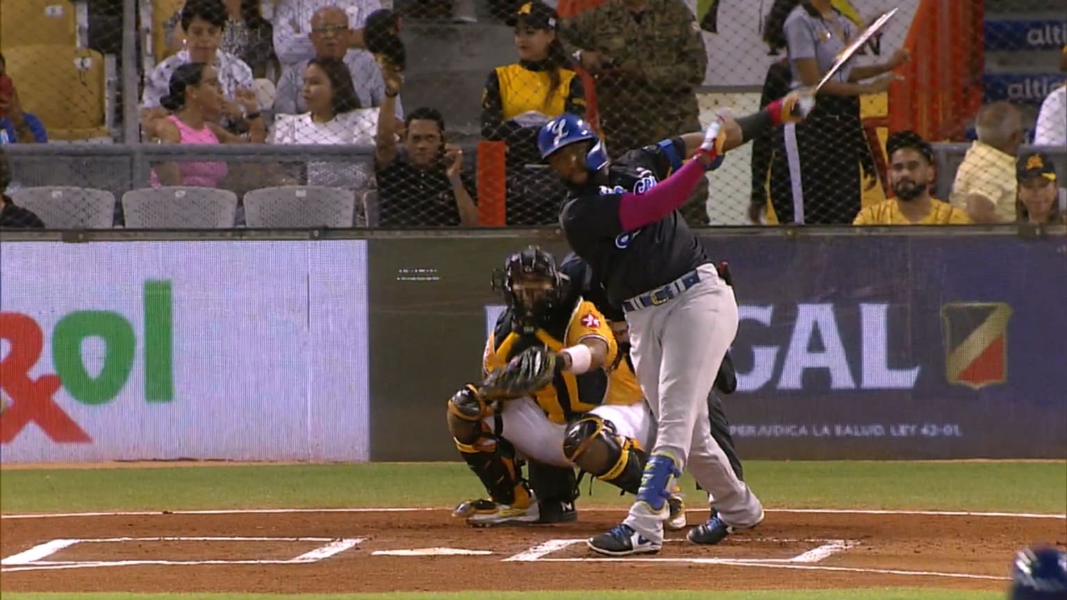 Mel Rojas Jr. conecta 3 hits contra las Águilas | 24/10/2023 ...