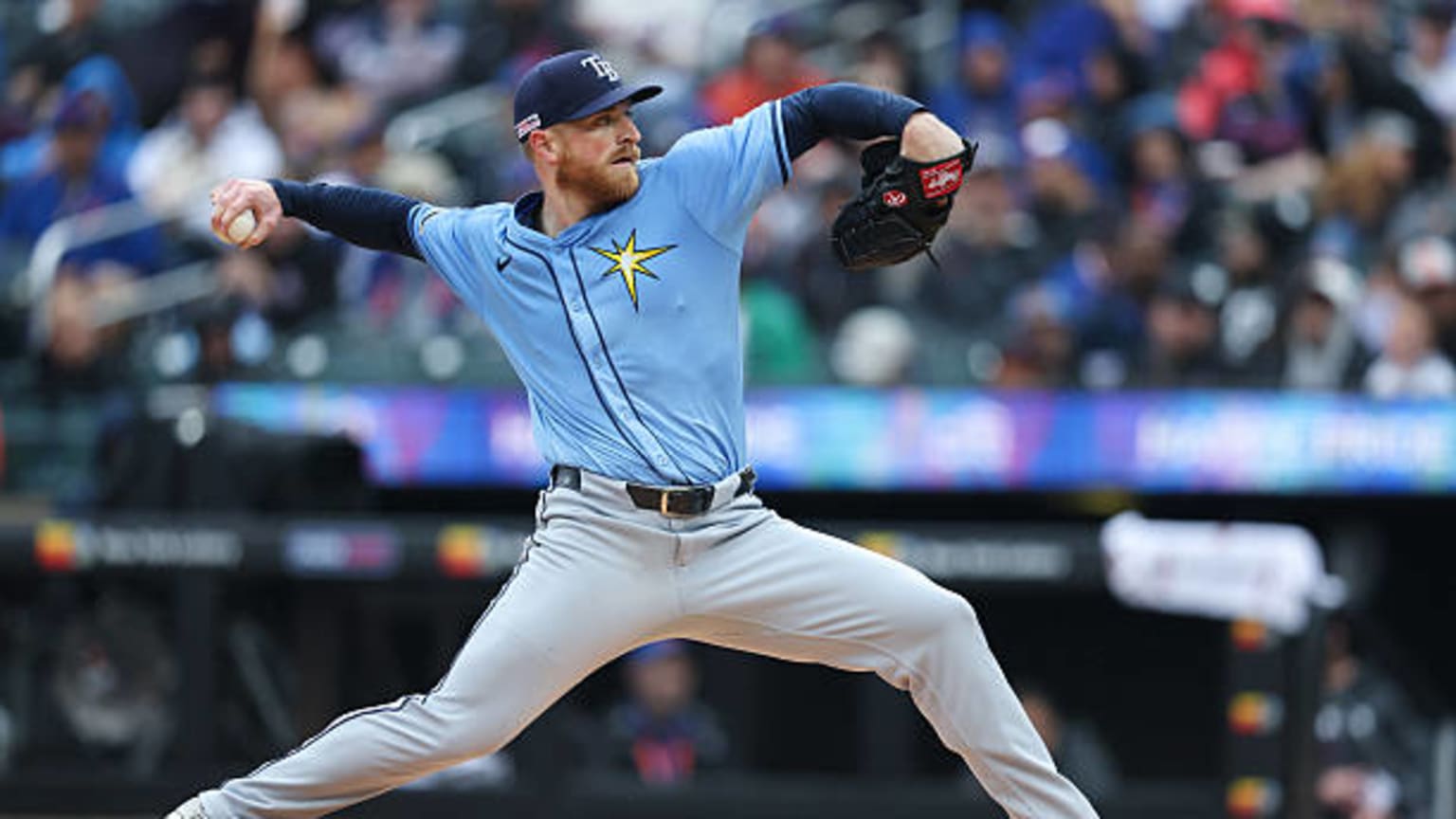 Drew Rasmussen fans three vs. Mets | 06/14/2025 | Tampa Bay Rays