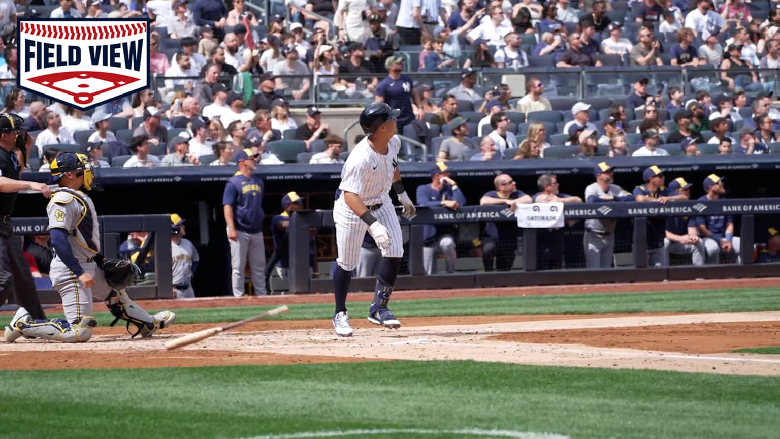 Field view: Anthony Volpe's second HR of the season | 03/29/2025 | New York Yankees