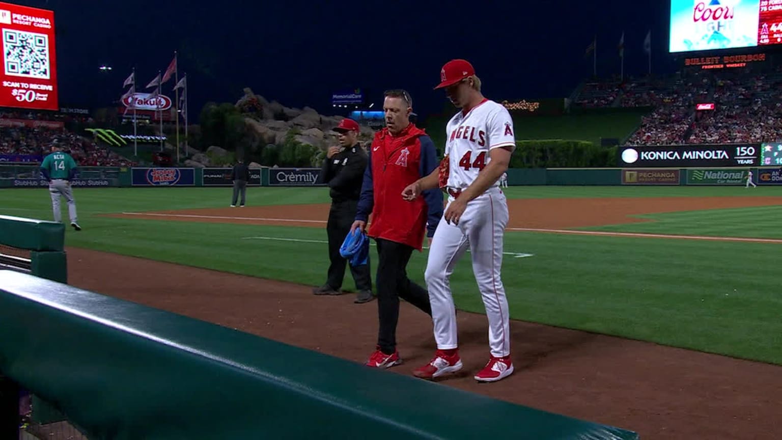 Ben Joyce exits due to right hand irritation in 6th | 06/09/2023 | Los Angeles Angels
