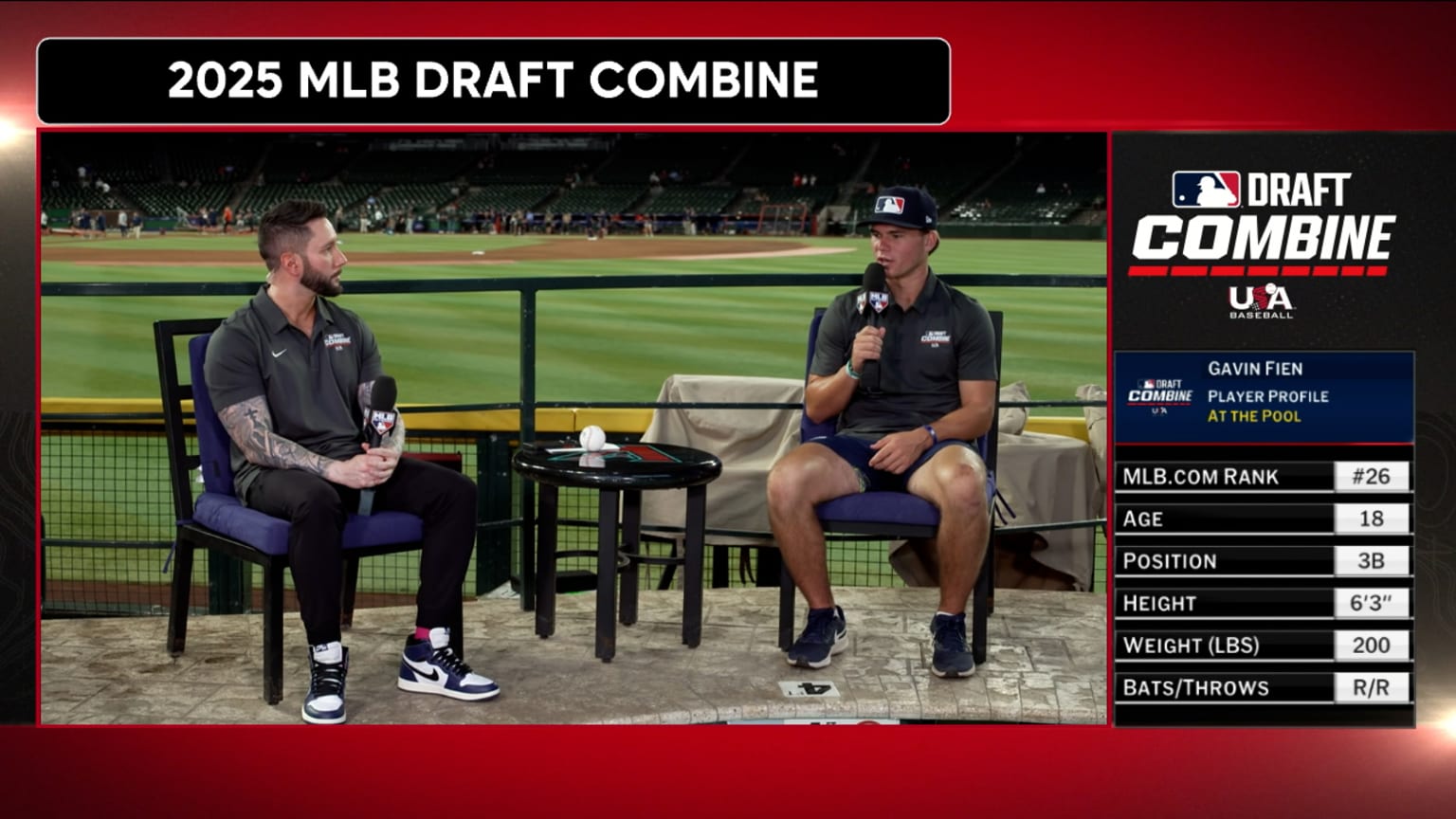 Gavin Fien on handling the pressure going into draft | 06/17/2025 | New ...