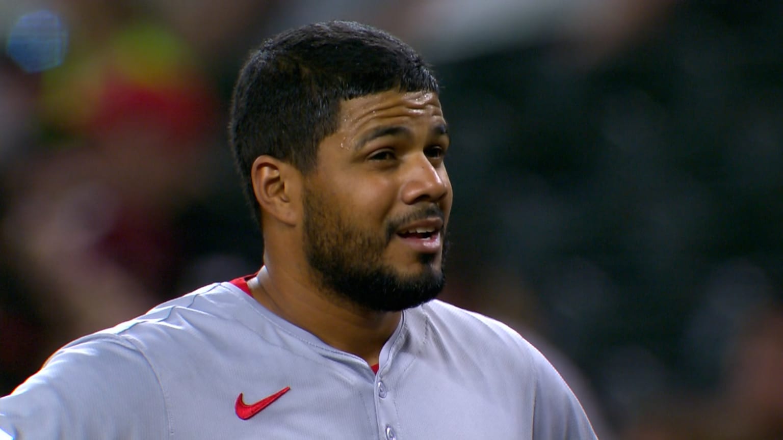 Jeimer Candelario singles after review | 05/14/2024 | Cincinnati Reds