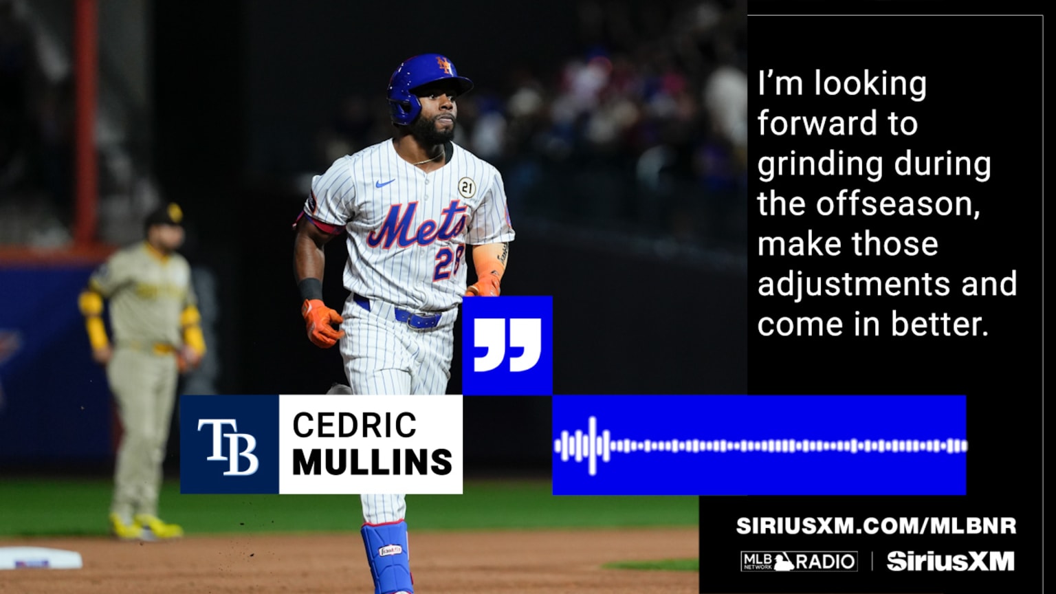 Cedric Mullins on getting new opportunity with Rays | 12/10/2025 ...