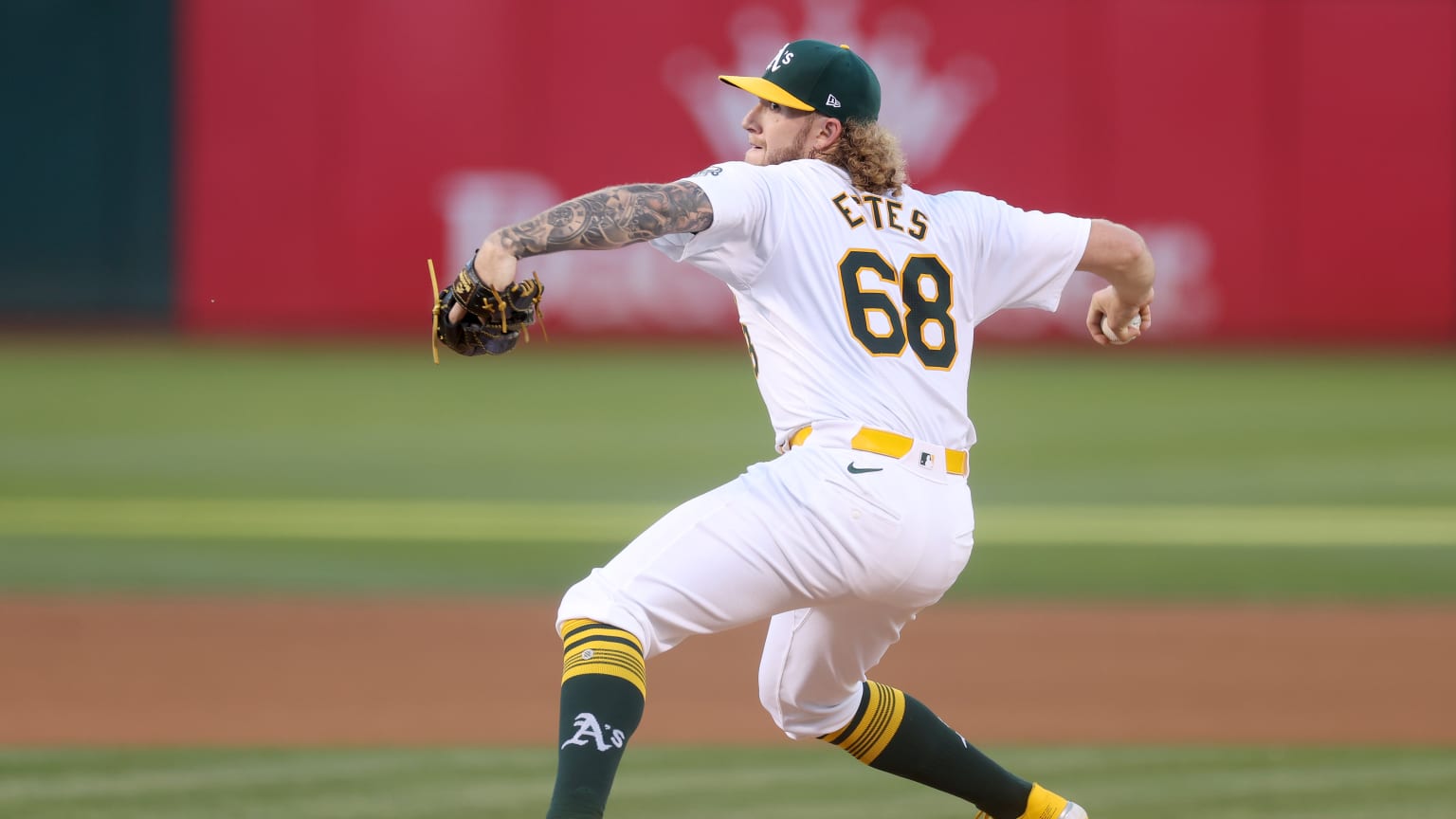 Joey Estes strikes out Josh Rojas | 06/05/2024 | Oakland Athletics