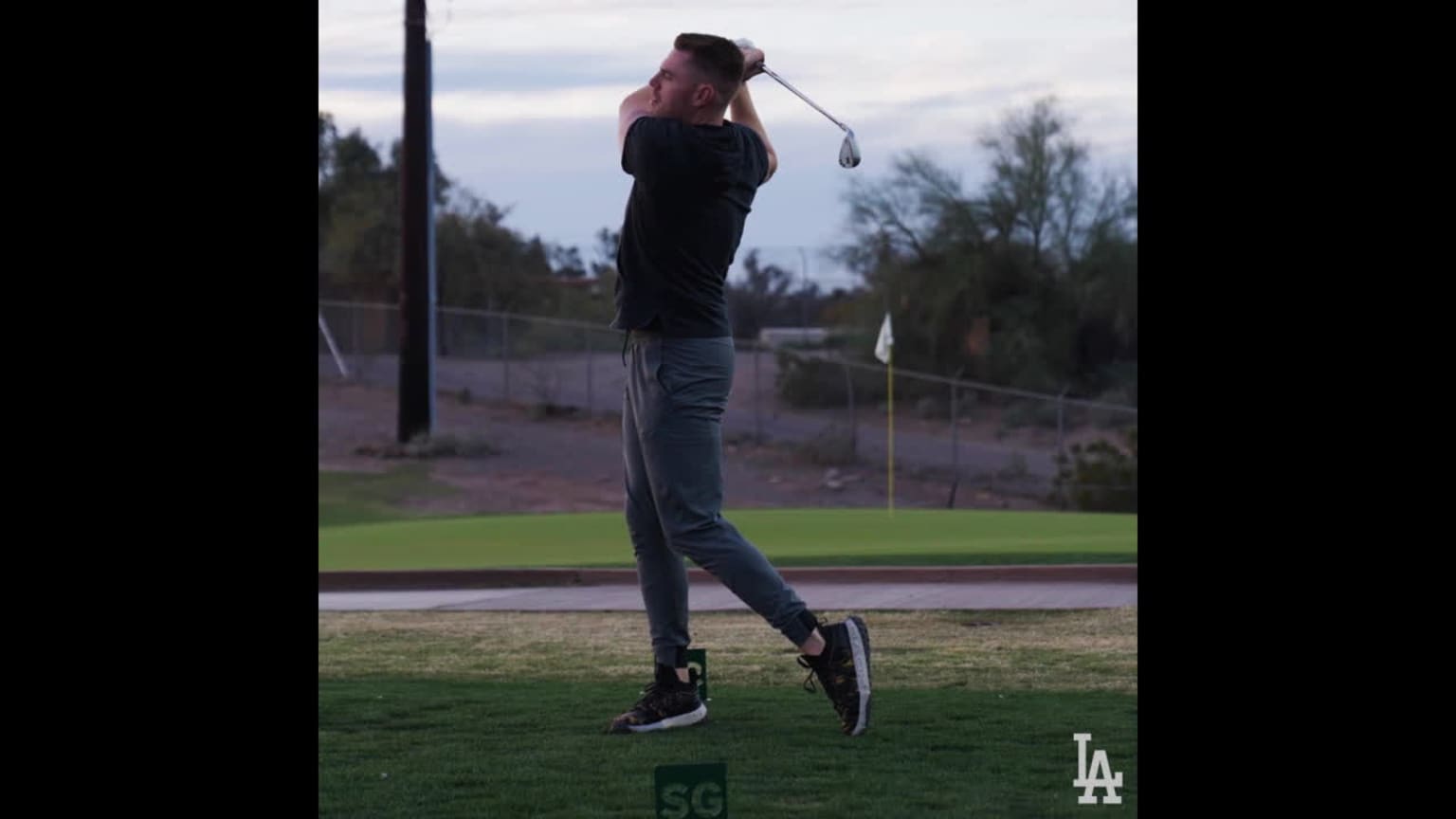 Golfing with Freddie Freeman | 02/21/2024 | Los Angeles Dodgers