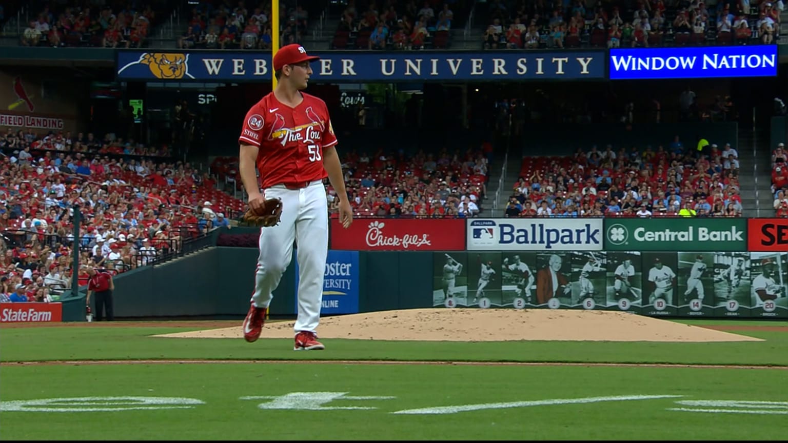 Andre Pallante escapes trouble in 1st inning | 06/28/2024 | St. Louis ...