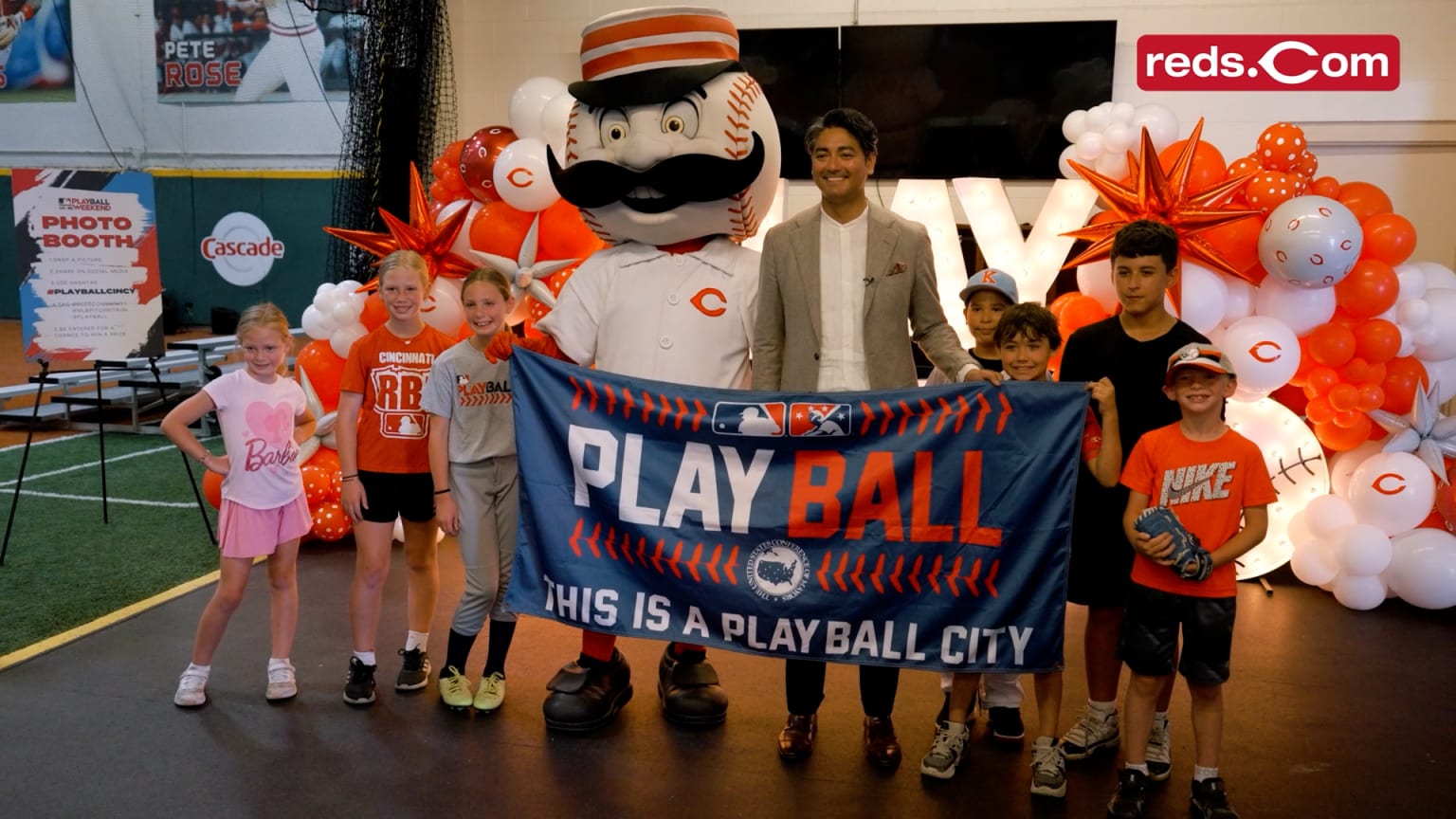 Reds celebrate 2024 MLB Play Ball Weekend | 06/21/2024 | Cincinnati Reds