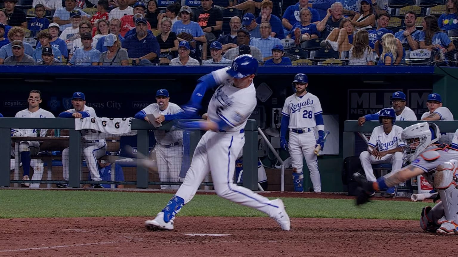 Drew Waters cranks a solo home run to right | 08/02/2023 | Kansas City ...