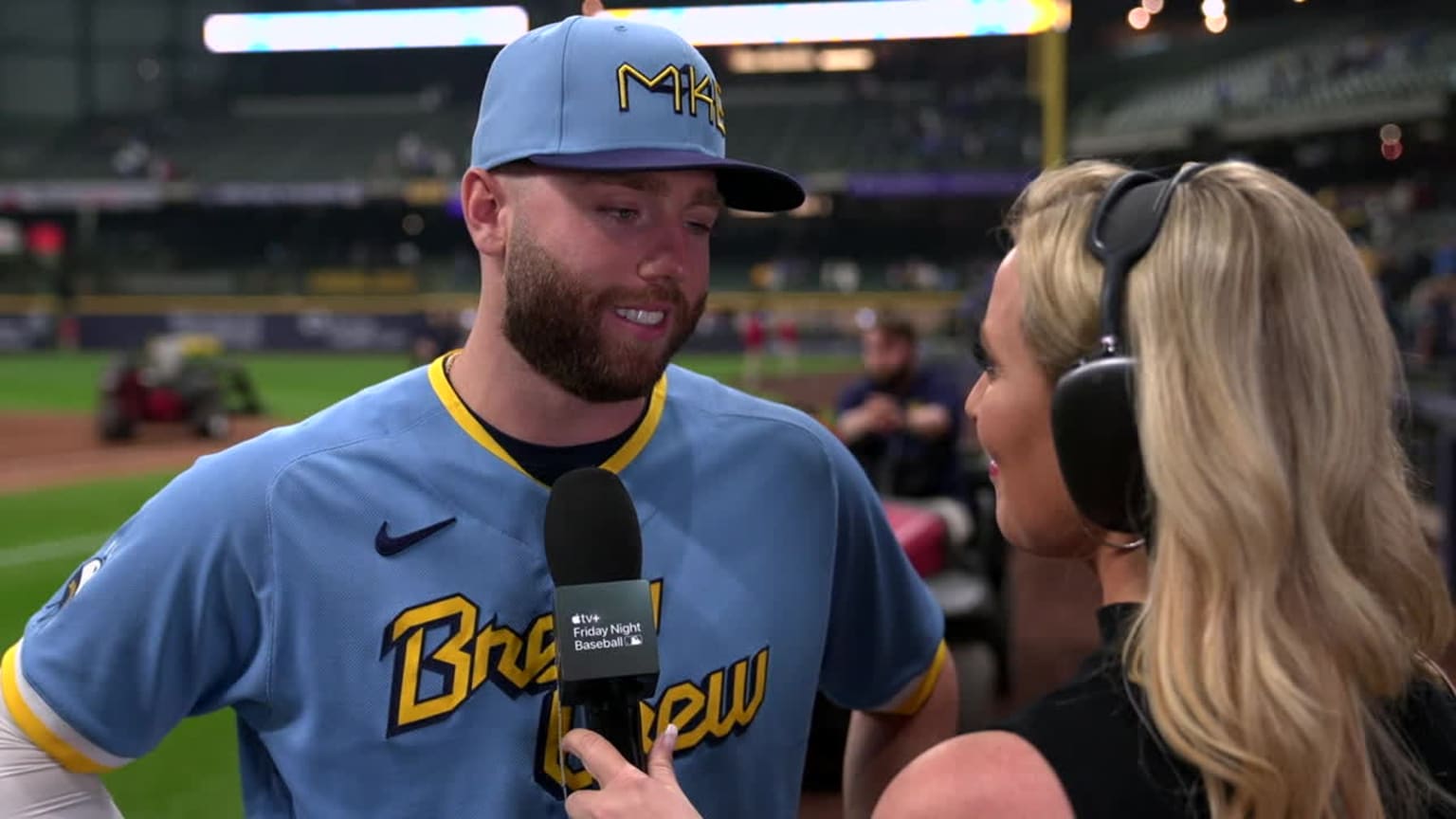 Owen Miller breaks down his big night at the plate | 05/12/2023 | MLB.com