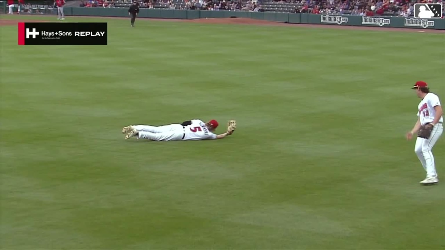 Jack Suwinksi's diving catch | 05/28/2025 | Pittsburgh Pirates