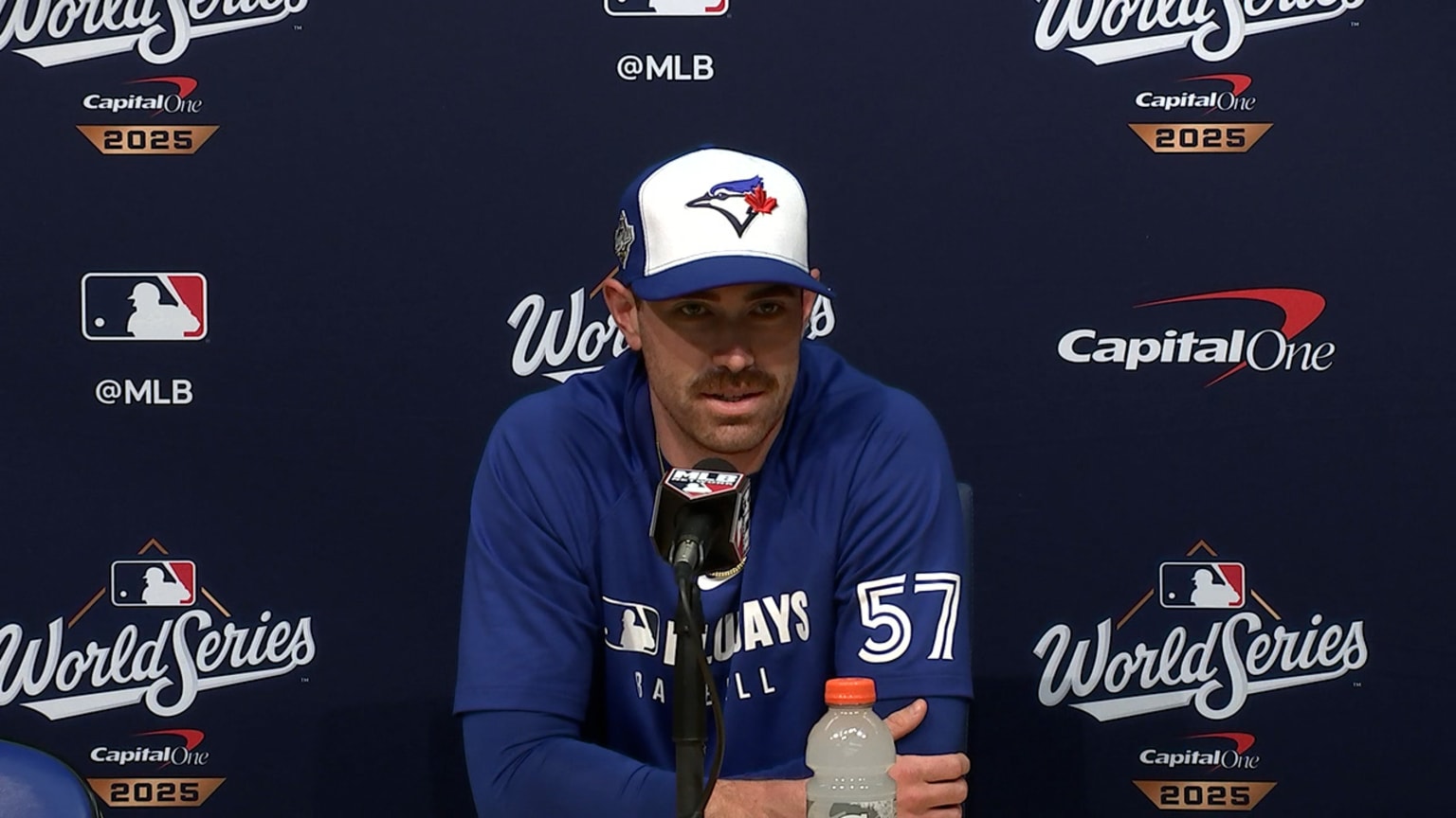 Shane Bieber on joining Blue Jays, starting Game 4 | 10/27/2025 | MLB.com