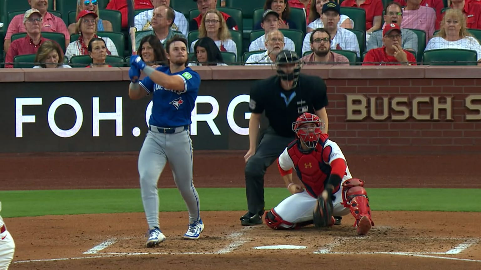 Addison Barger's RBI double | 06/10/2025 | Toronto Blue Jays