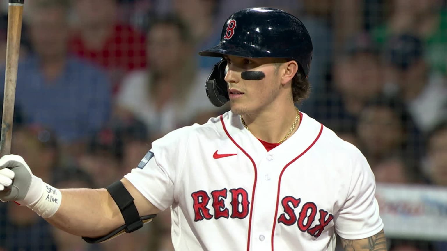 Jarren Duran knocks a two-run single to right field | 05/12/2023 ...