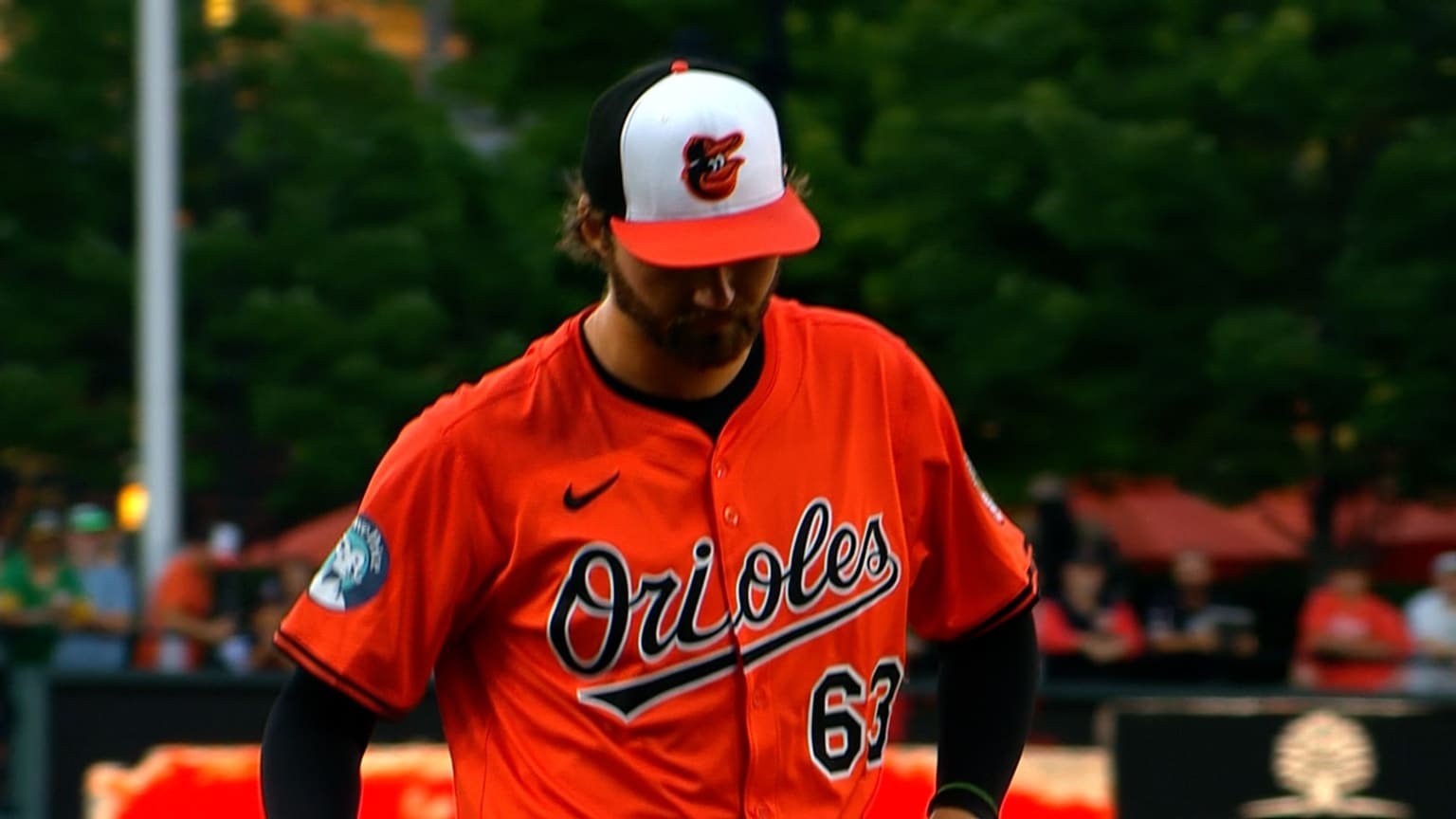 Brandon Young strikes out Tyler Soderstrom | 08/09/2025 | Baltimore Orioles