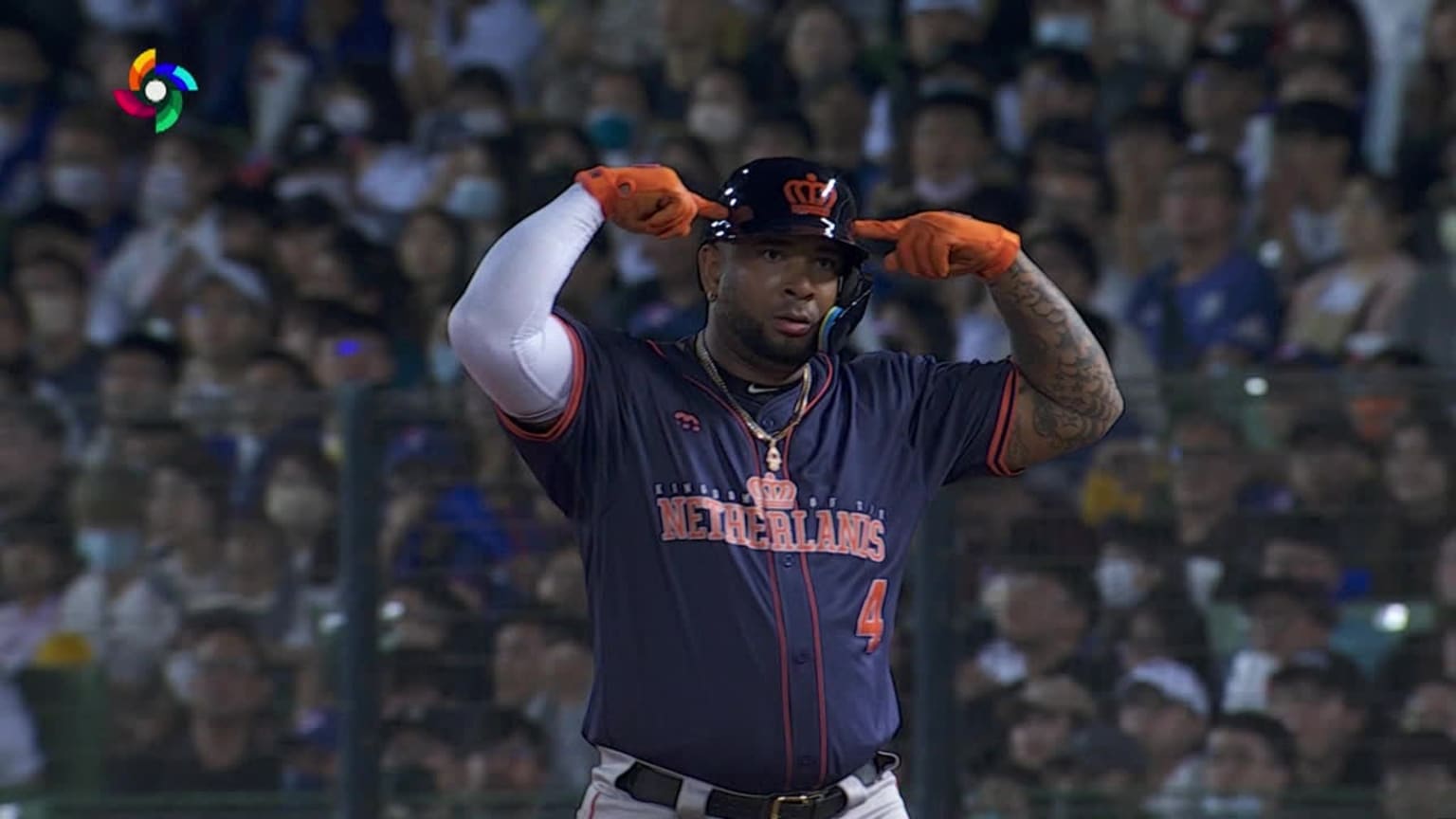 Wladimir Balentien brings in Netherlands' fourth run | 03/11/2023 | MLB.com