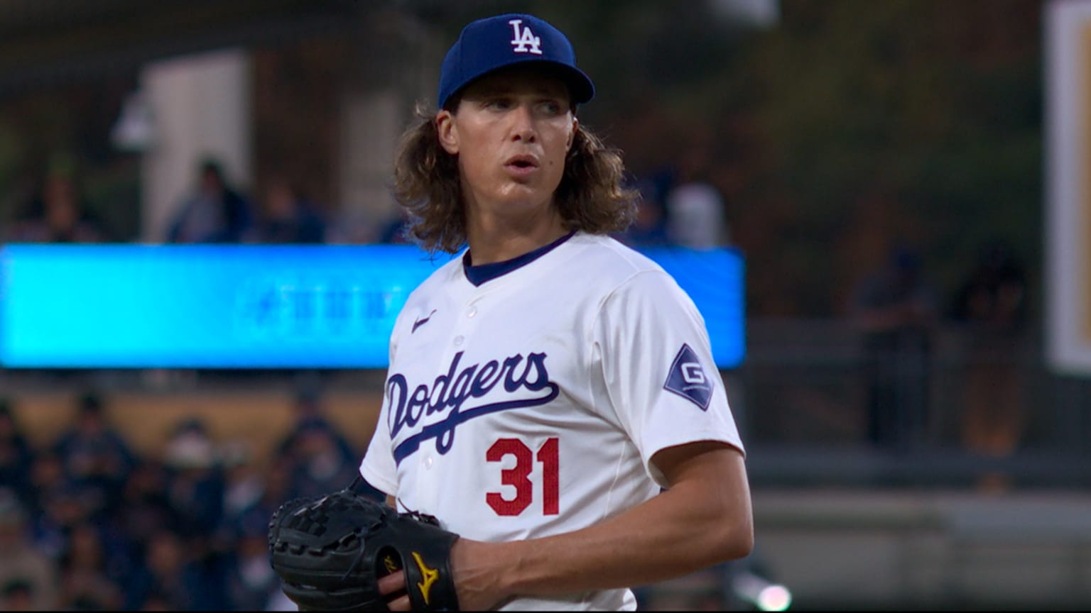 Tyler Glasnow strikes out seven in six innings | 04/03/2024 | Los ...