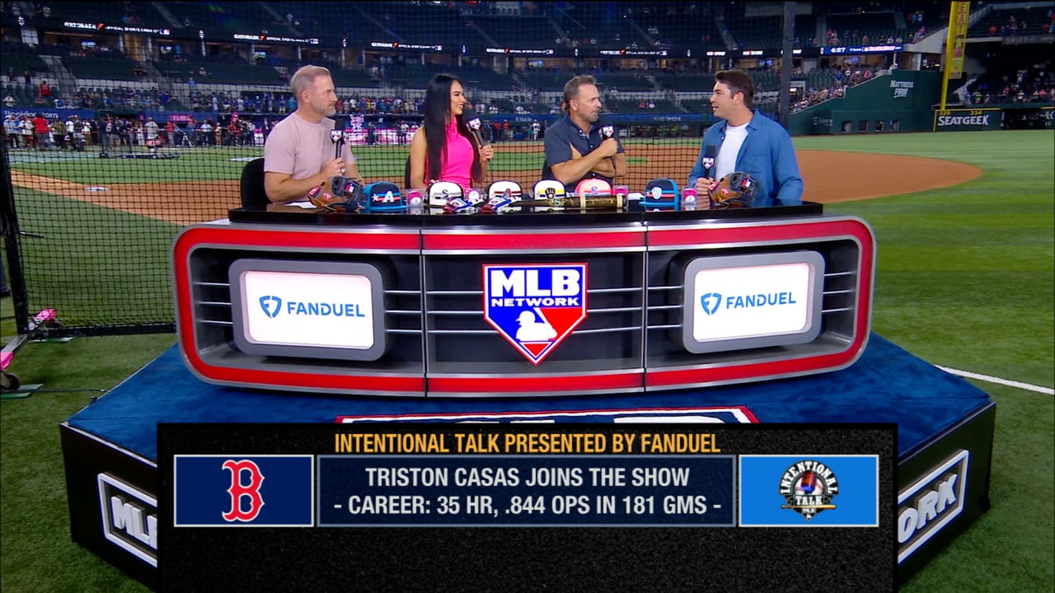 Triston Casas on Red Sox success on Intentional Talk | 07/15/2024 | MLB.com
