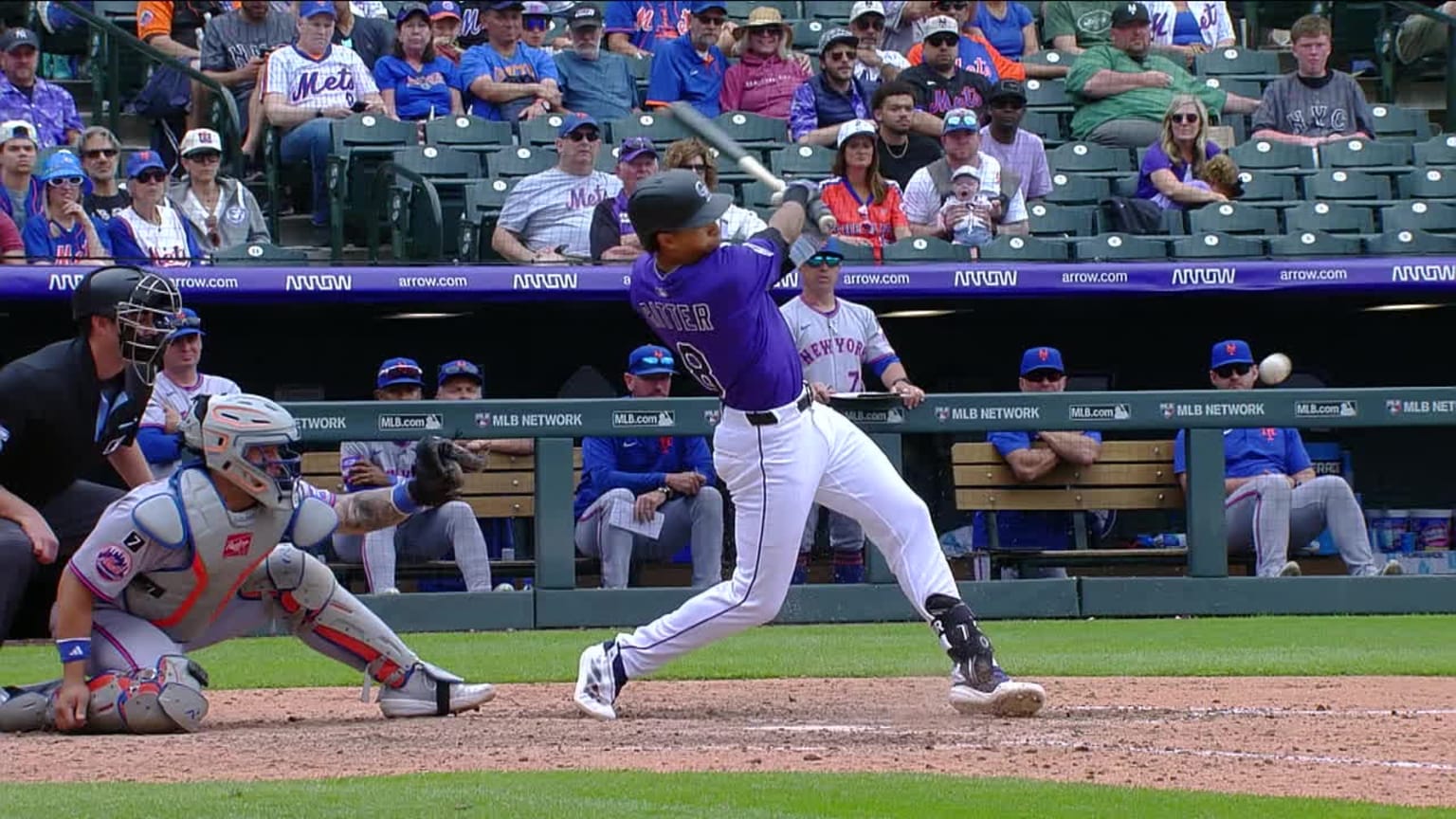 Ryan Ritter records first career RBI | 06/08/2025 | Colorado Rockies