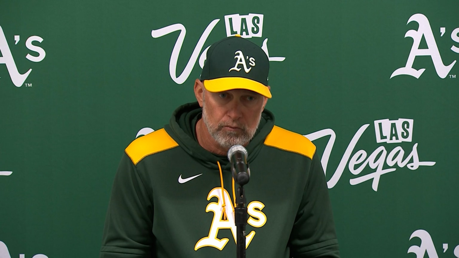 Mark Kotsay on Soderstrom's two-homer game, 5-4 loss | 04/07/2025 ...