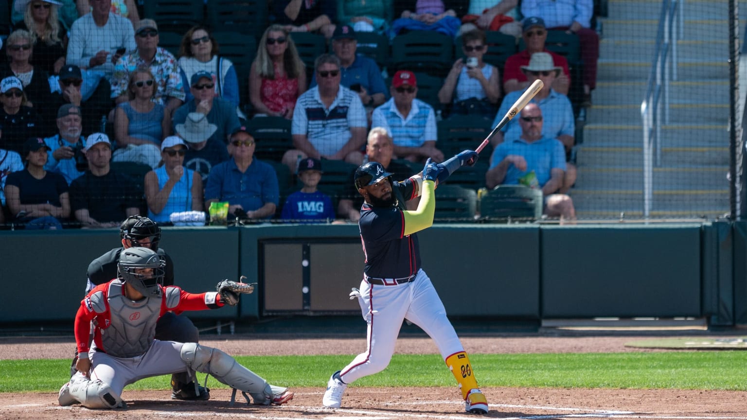 Marcell Ozuna's first homer of Spring Training | 02/25/2025 | Atlanta ...