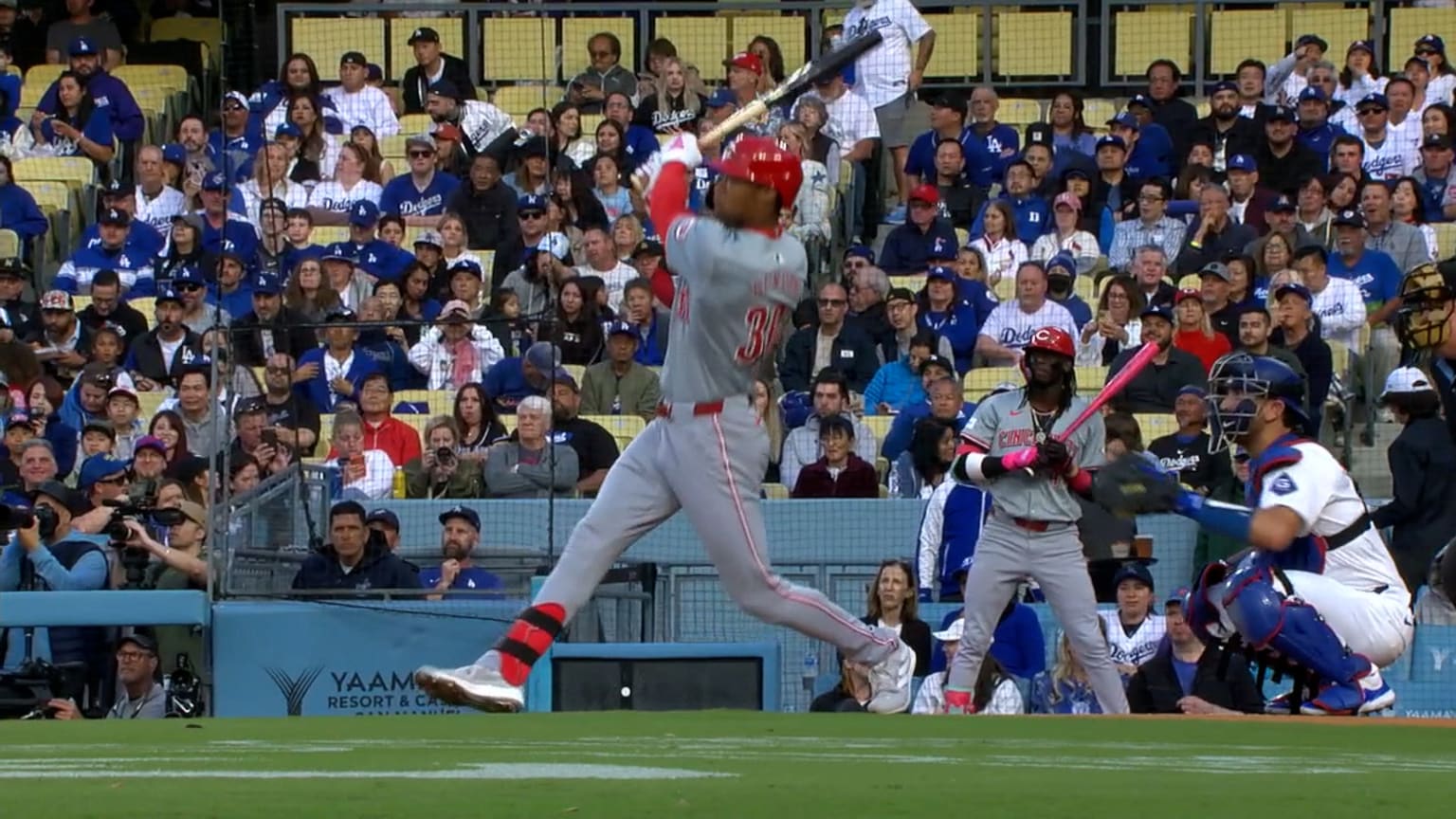 Data Viz: Will Benson's solo home run | 05/16/2024 | Cincinnati Reds