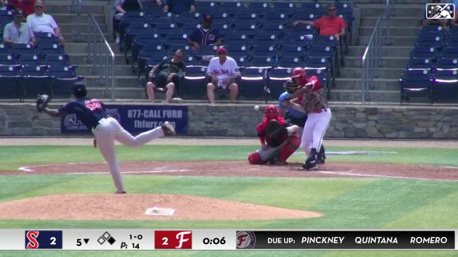 Andrew Pickney cranks his first pro home run | 08/06/2023 | MLB.com