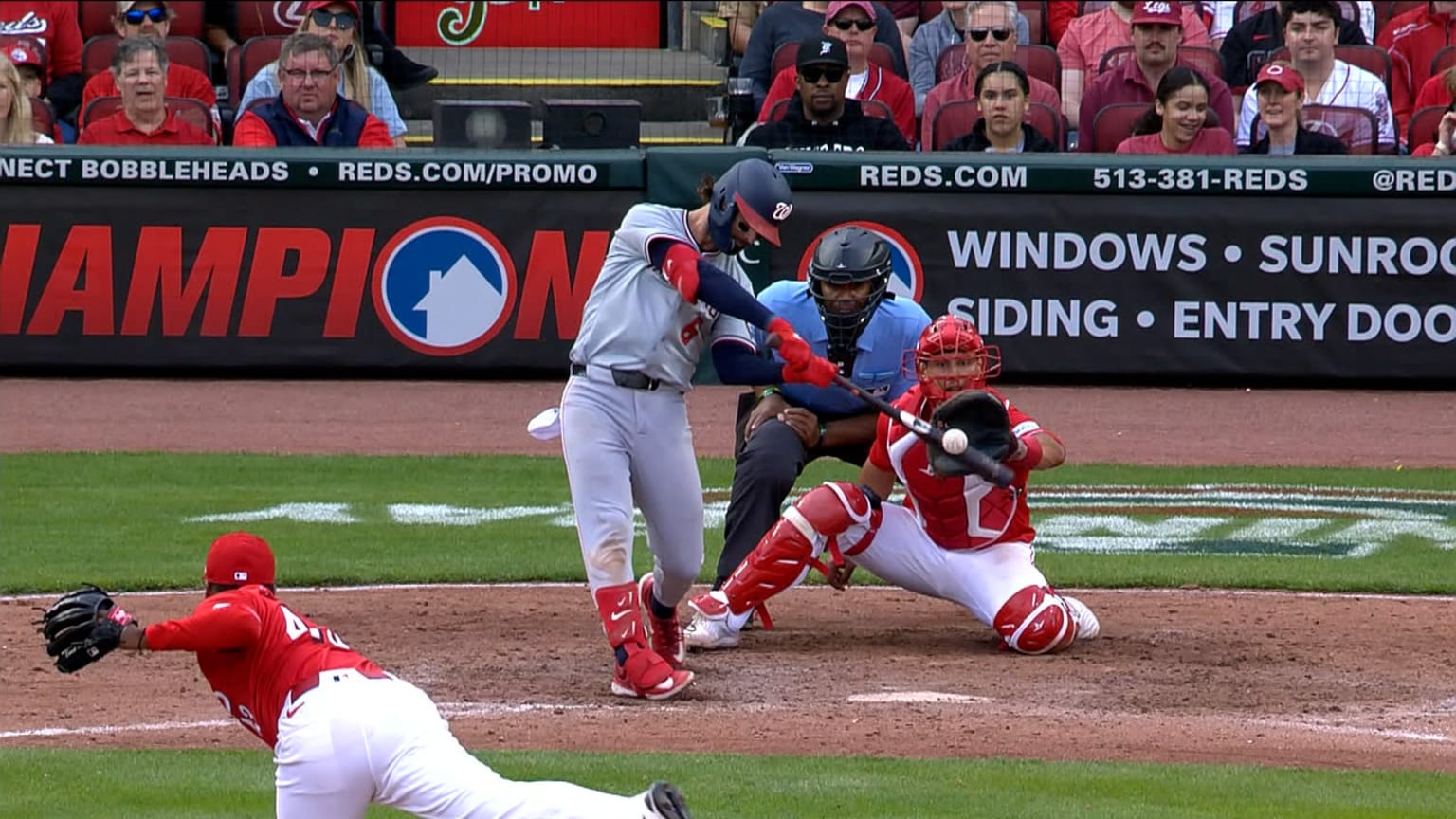Jesse Winker lines an RBI single to center | 03/30/2024 | Washington Nationals