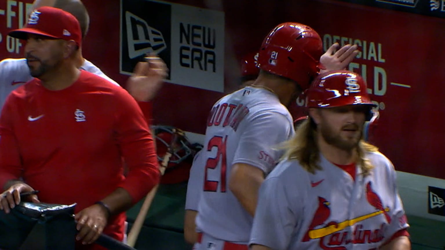 Dylan Carlson lifts sac fly, scores Nootbar in 4th | 07/24/2023 | St ...